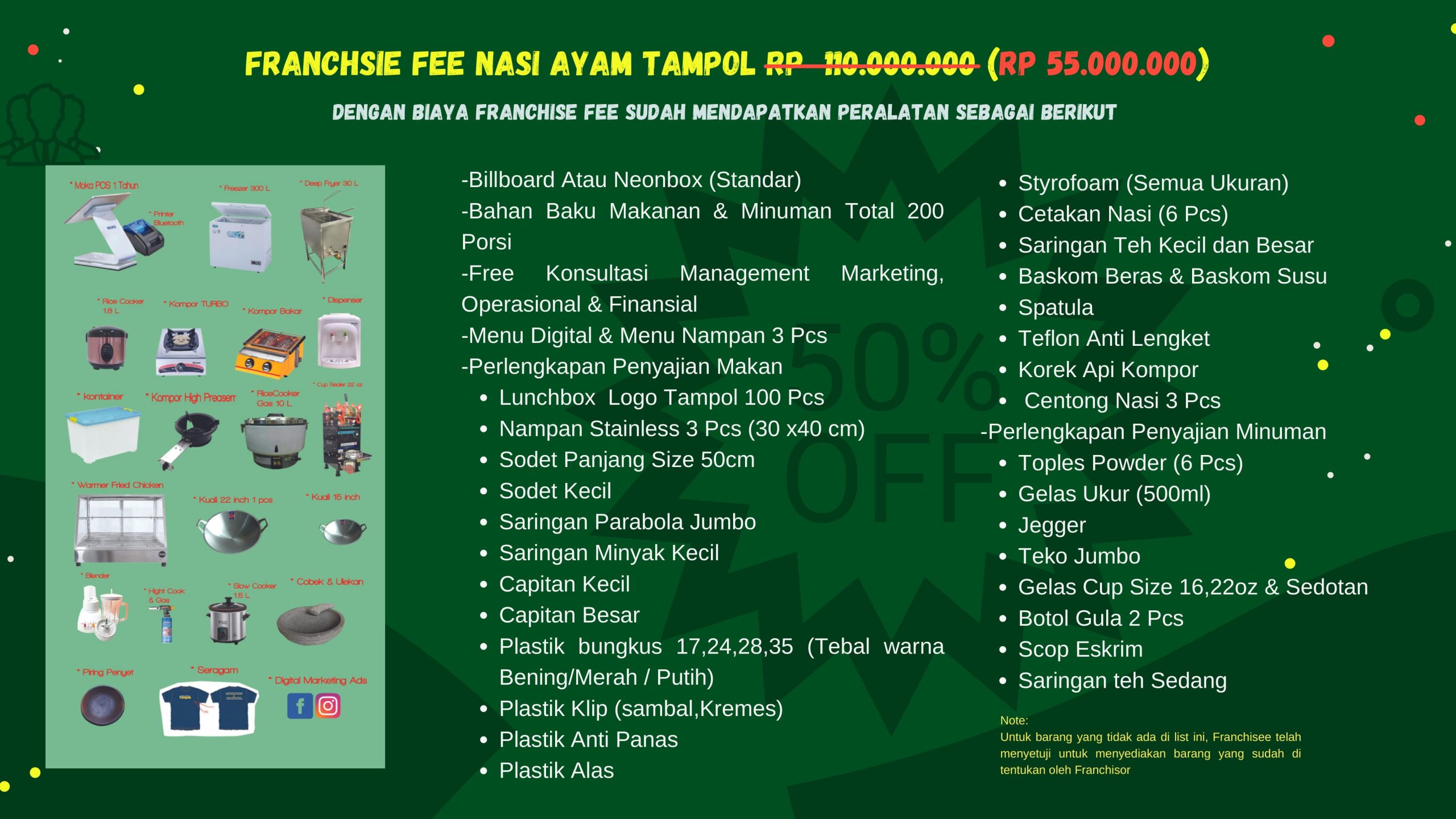 NASI AYAM TAMPOL INDONESIA – Venture Grab